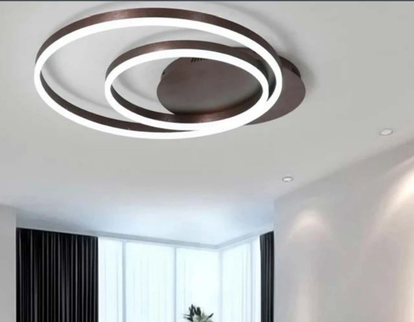 Skylight Plafon Hypnosis Led 50w 3000k Preto Sky-3077pt - QueroLustre