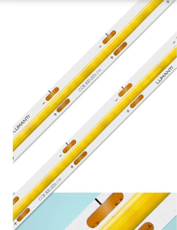 Fita Led 12v Lumanti 12w/m 4000k 5m Cob - QueroLustre